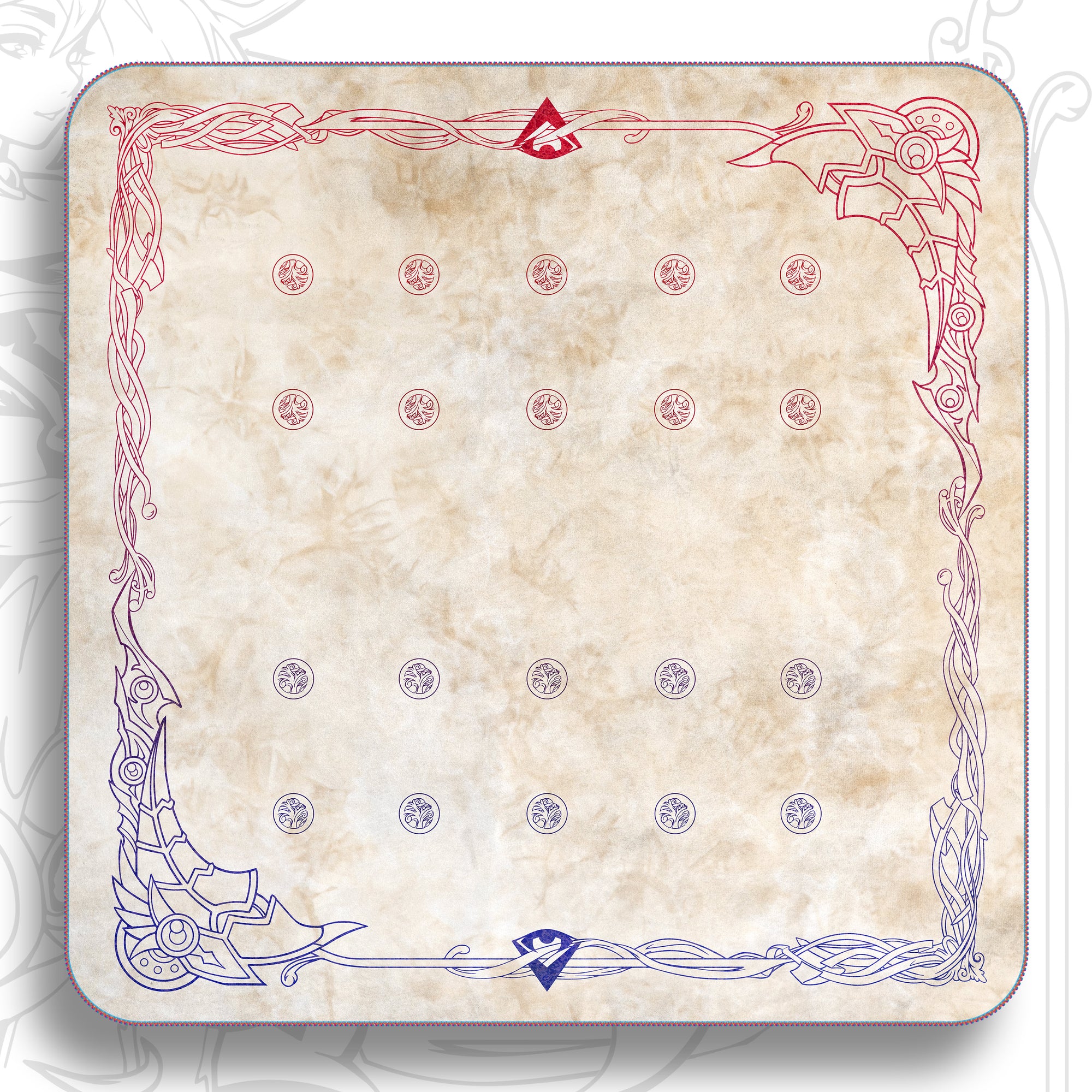 The Magician's Sanctuary x "The Enlightened Seer" w/ YGO Zone Markers ...